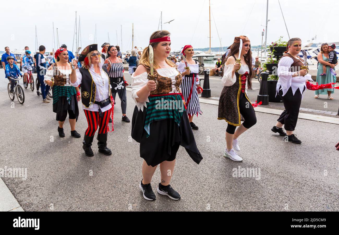 Poole, Dorset, UK. 18th June, 2022. Harry Paye Day – Poole’s annual ...
