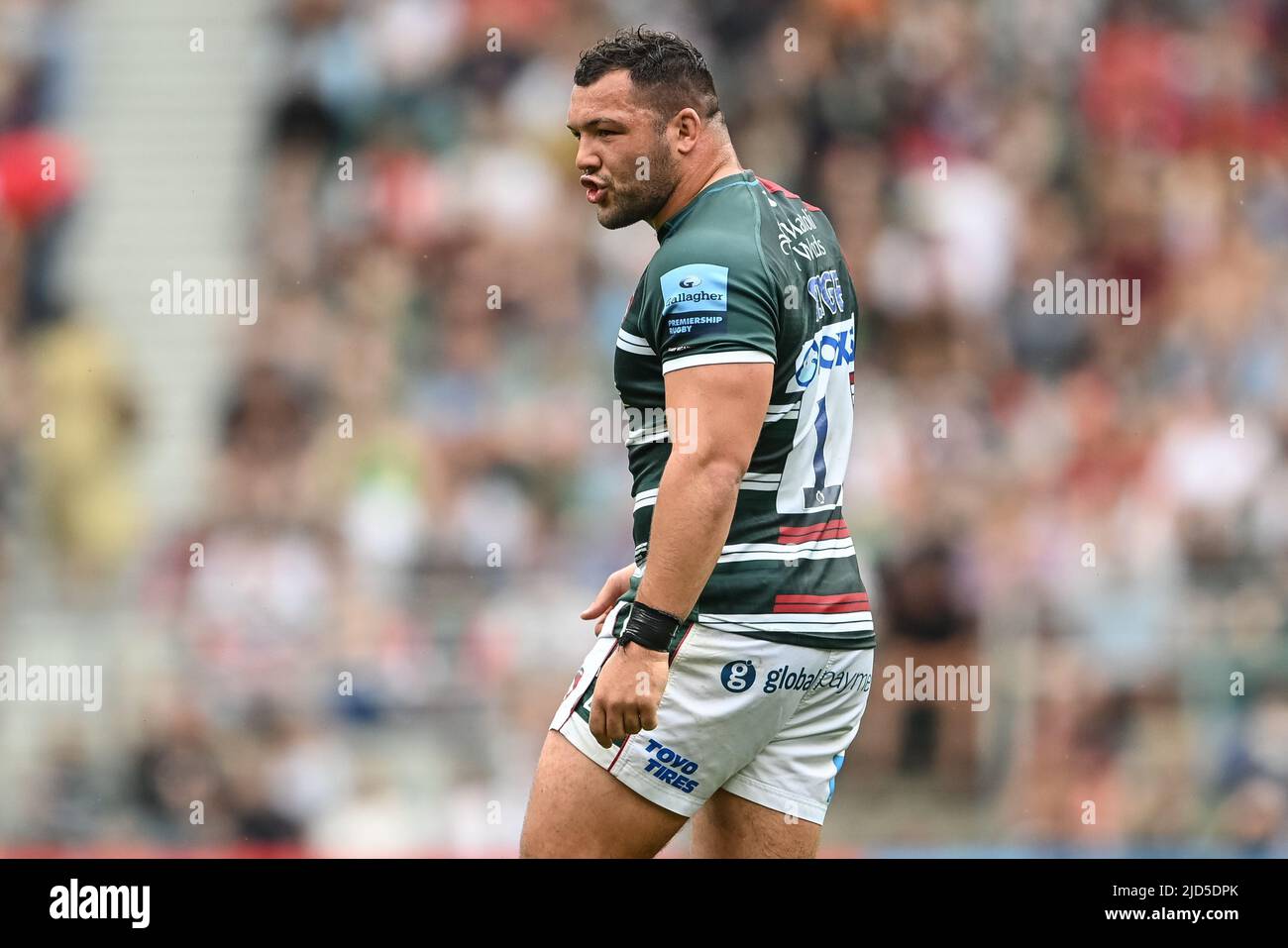 Ellis Genge #1 of Leicester Tigers during the game Stock Photo - Alamy