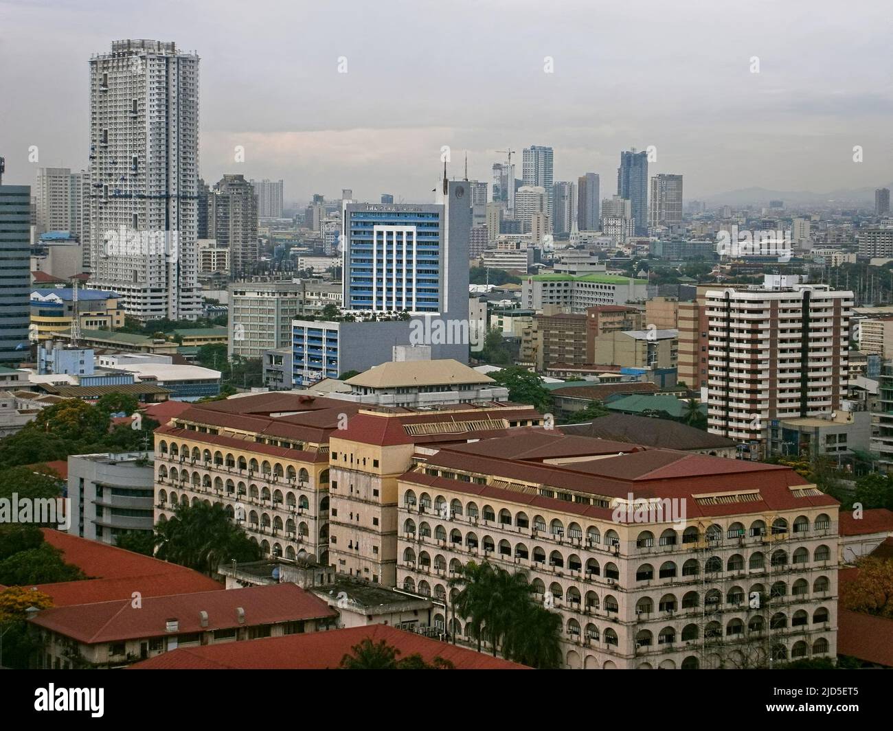 Aerial view panorama manila city hi-res stock photography and images - Alamy