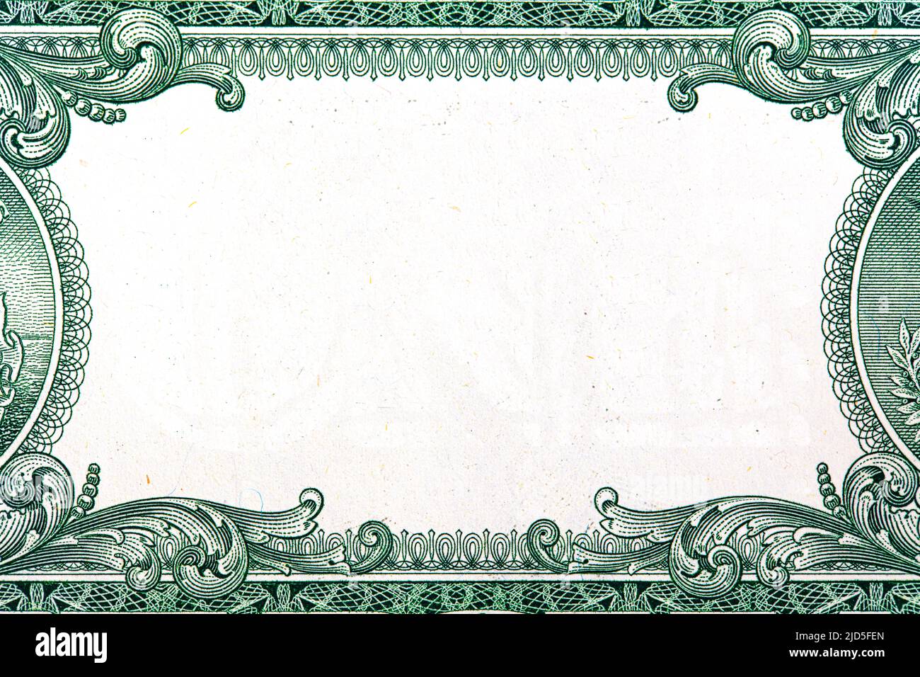 U.S. dollar border with empty middle area for design purpose Stock ...