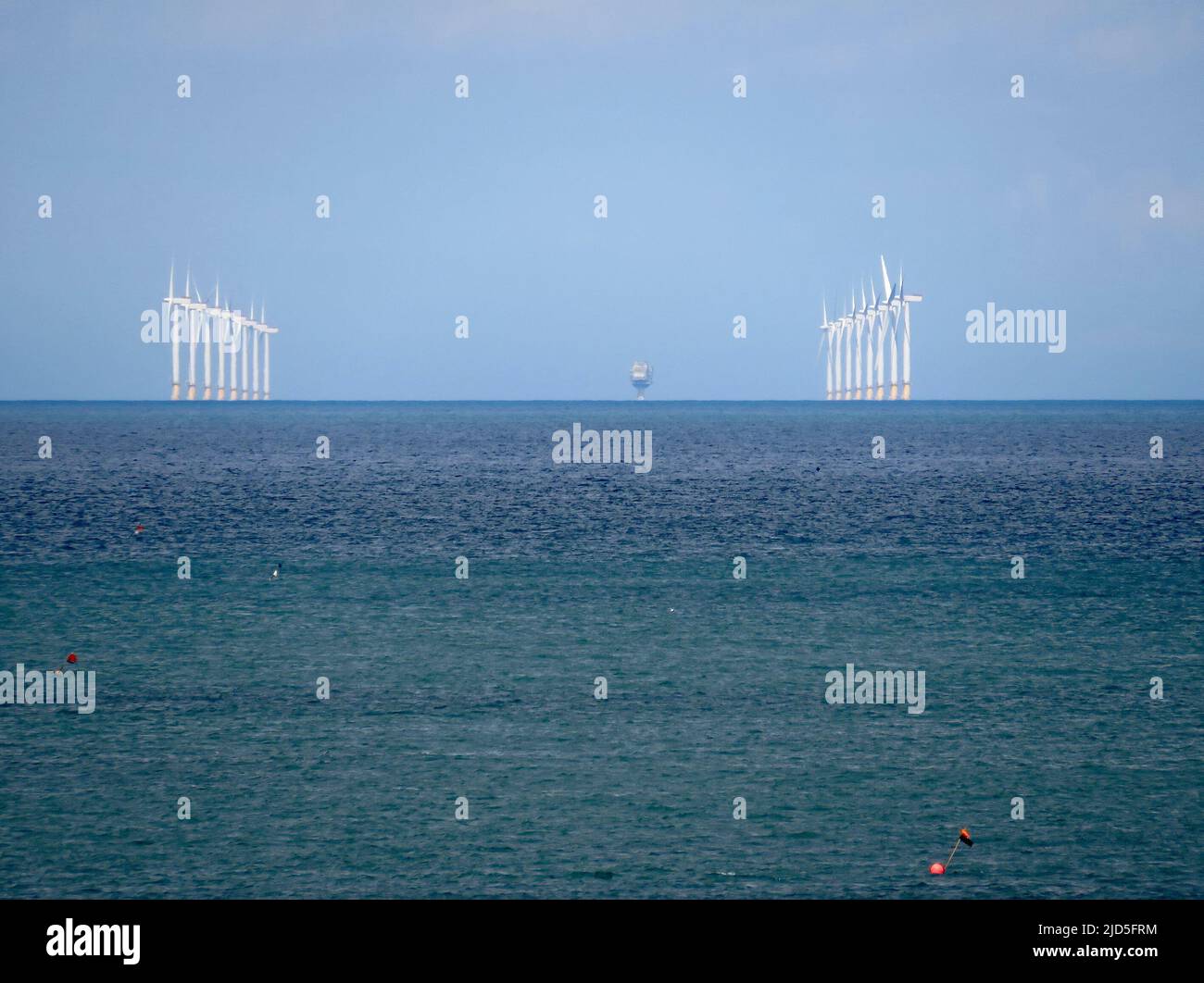 Rows of wind turbines hi-res stock photography and images - Alamy