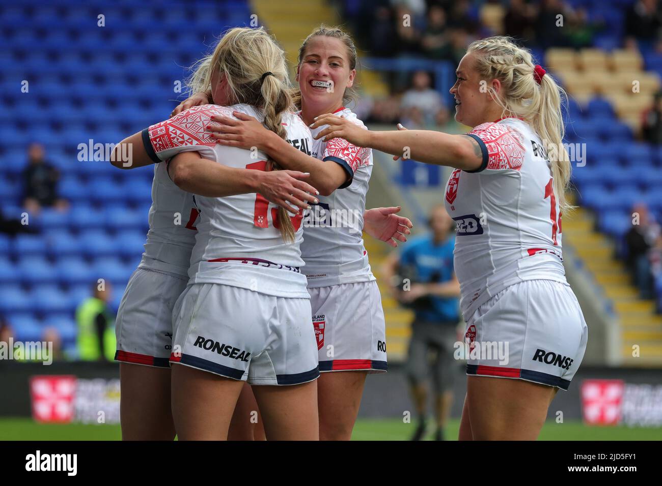 Amy Hardcastle #4 of the England women national rugby league team ...