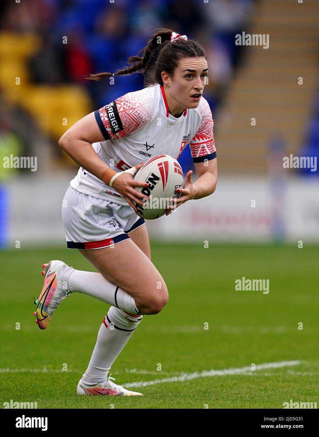 EnglandÕs Leah Burke during the Women's International match at the ...