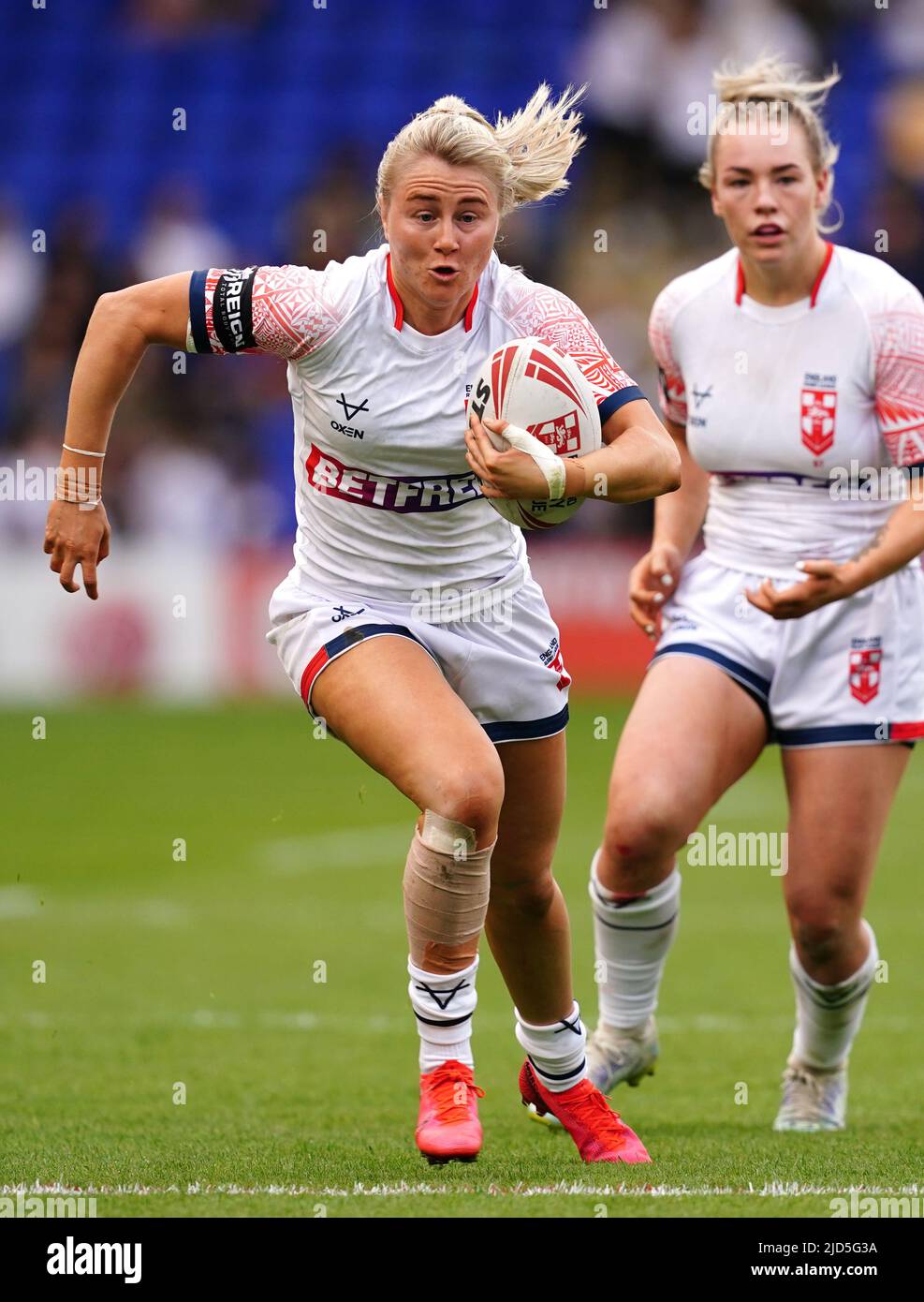 EnglandÕs Tara Stanley during the Women's International match at the ...