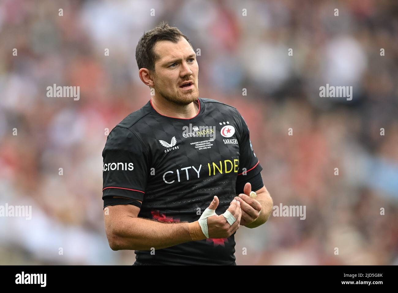 Alex Goode #15 of Saracens during the game Stock Photo - Alamy