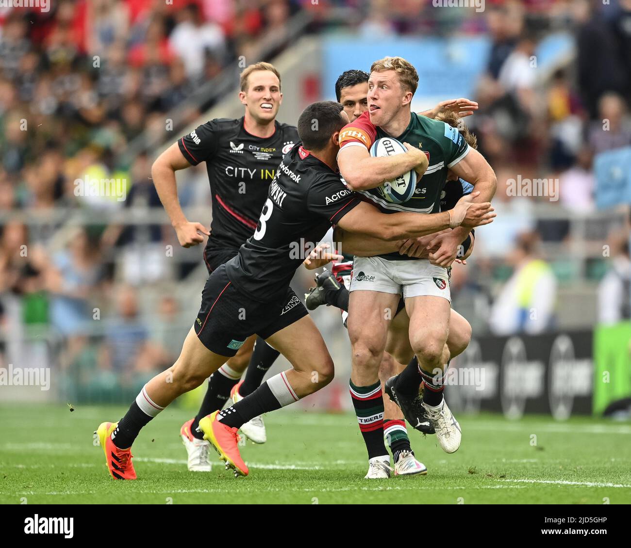 Harry potter of leicester tigers hi-res stock photography and images ...