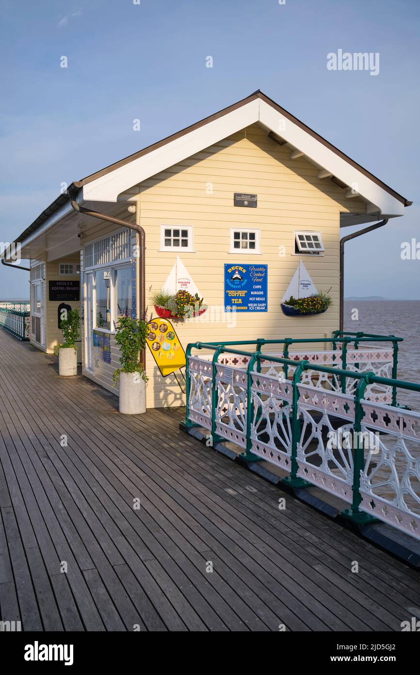 Penarth Pier in Penarth South Wales UK Stock Photo - Alamy