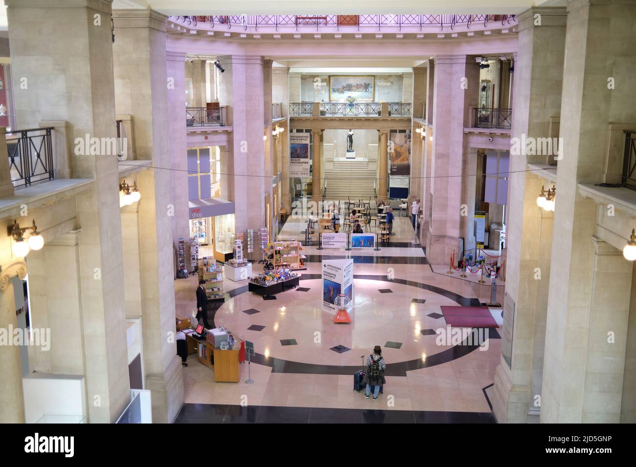 National Museum of Wales Cardiff Stock Photo - Alamy