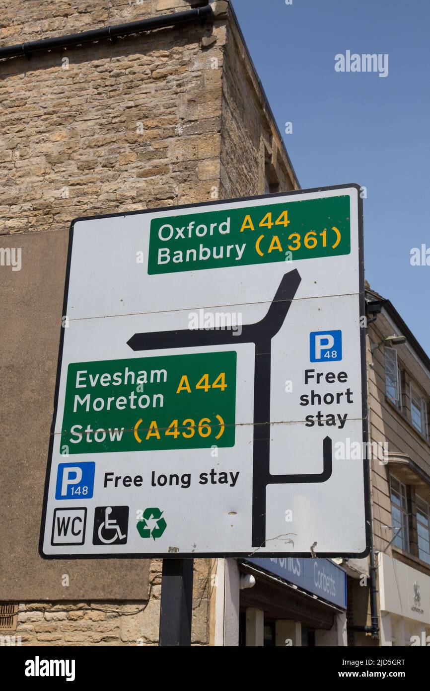 Moreton village sign hi-res stock photography and images - Alamy