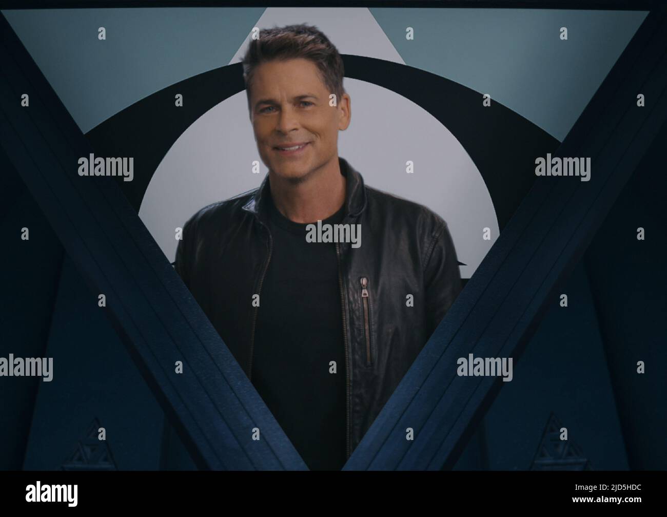 Rob Lowe, "The Pentaverate" (2022). Photo credit: Netflix/THA Stock ...