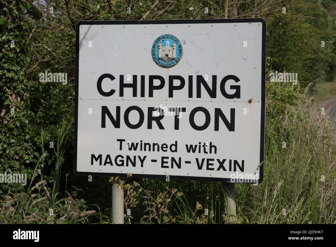 Chipping Norton sign Stock Photo - Alamy