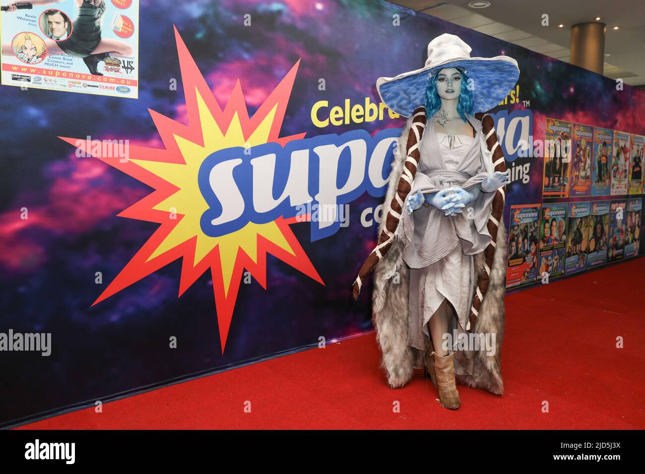 June 18, 2022: Cosplayers attend Supanova Comic Con 2022 at Olympic ...