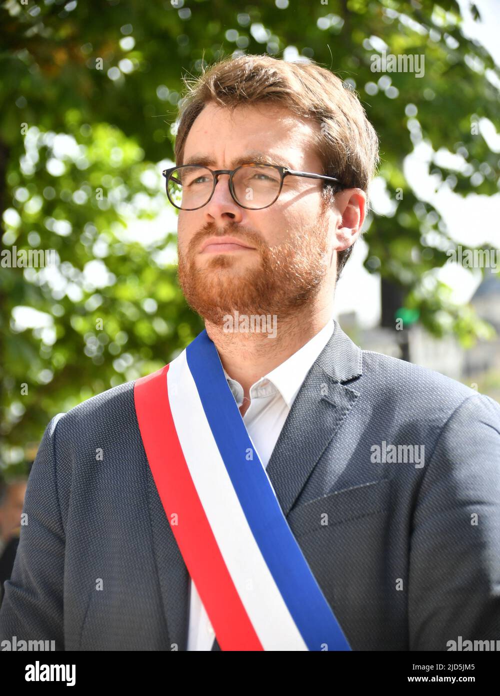 Antoine Guillou - Commemoration ceremony marking the 82nd anniversary ...