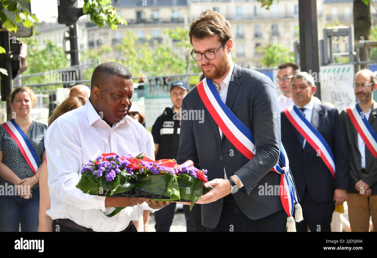 Antoine Guillou - Commemoration ceremony marking the 82nd anniversary ...