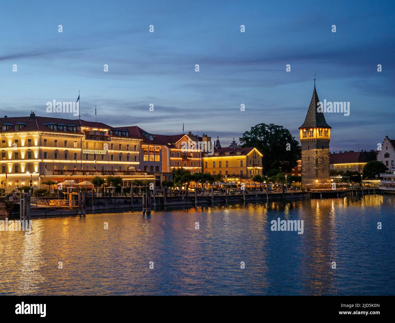 Lindau at the lake constance in germany Stock Photo - Alamy