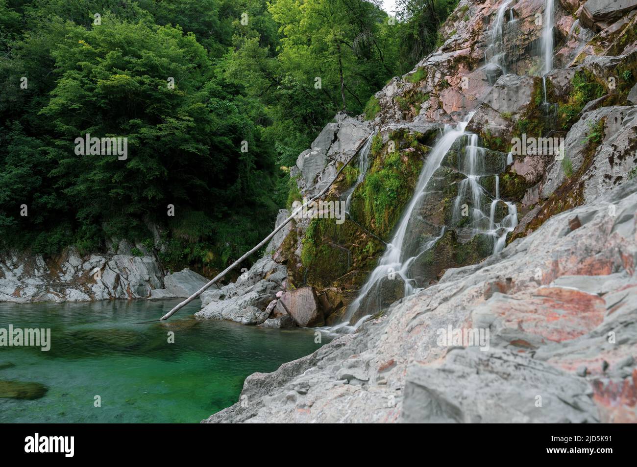 Crosis waterfall hi-res stock photography and images - Alamy