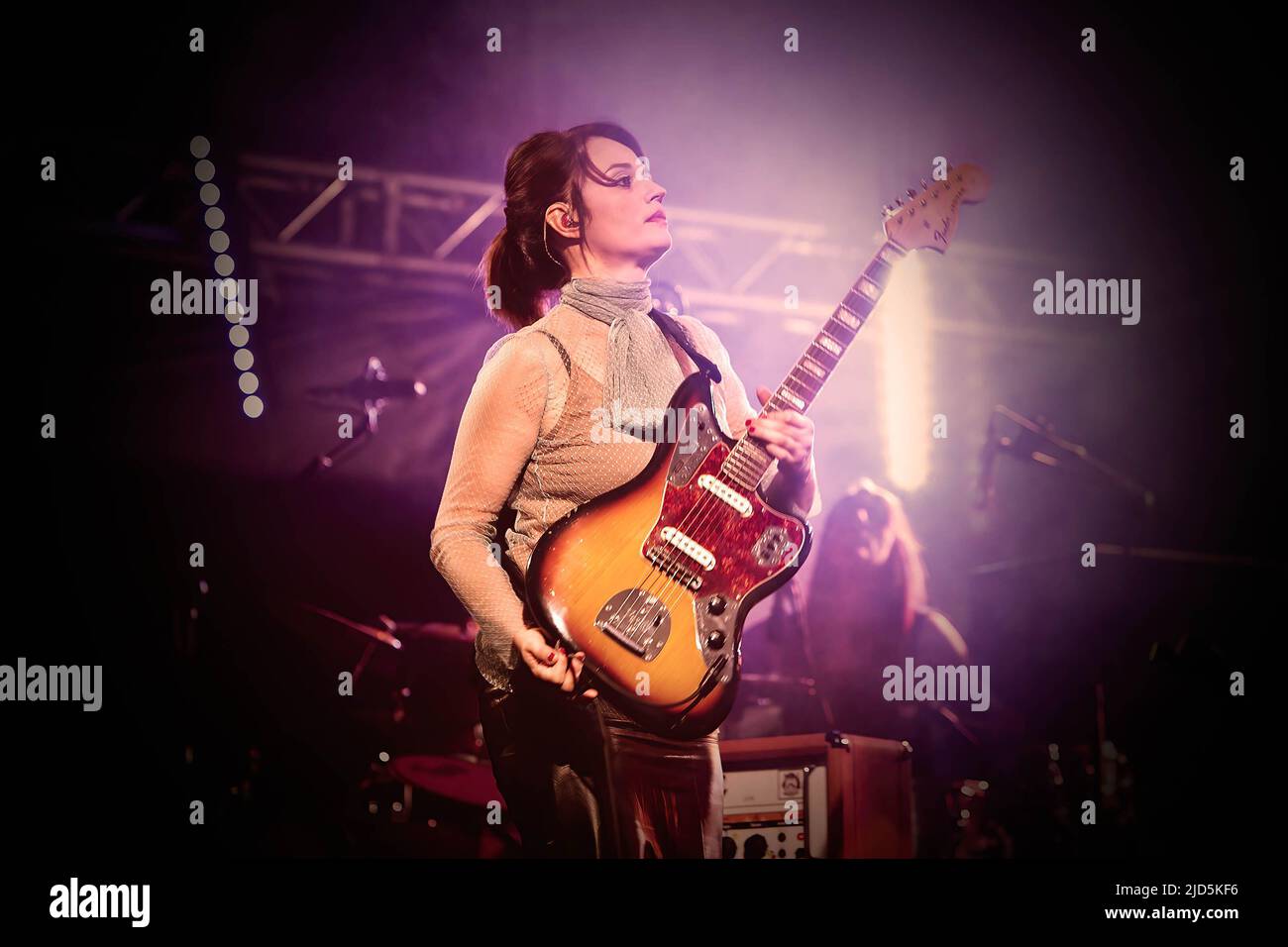 The Italian singer and songwriter, Carmen Consoli performs live at the ...