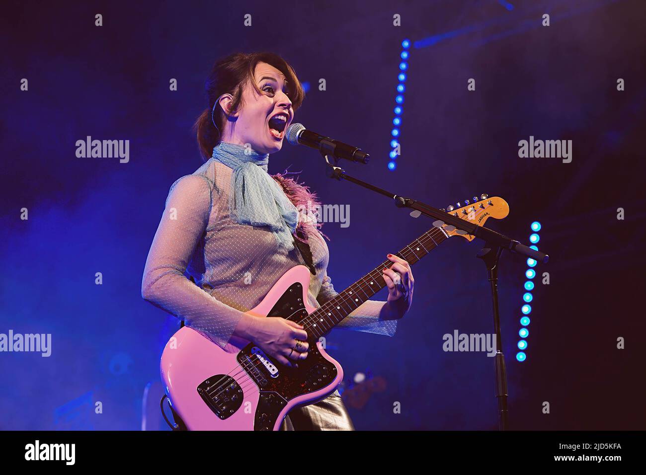 The Italian singer and songwriter, Carmen Consoli performs live at the ...