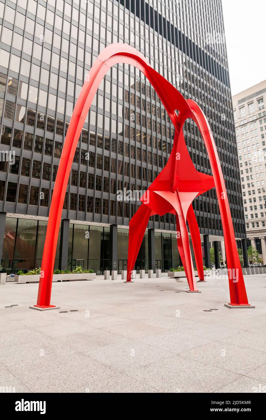 Chicago street sculpture hi-res stock photography and images - Alamy