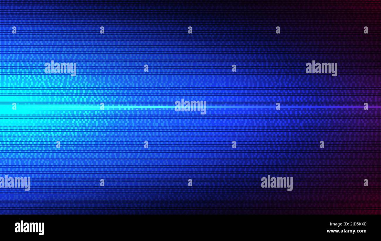 Abstract technology digital futuristic blue lines lighting effect on ...