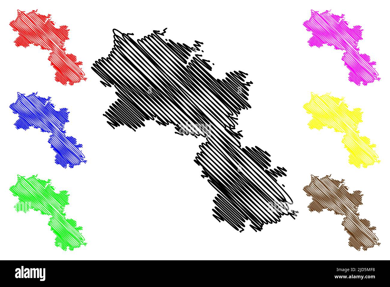 Map of holyhead Stock Vector Images - Alamy