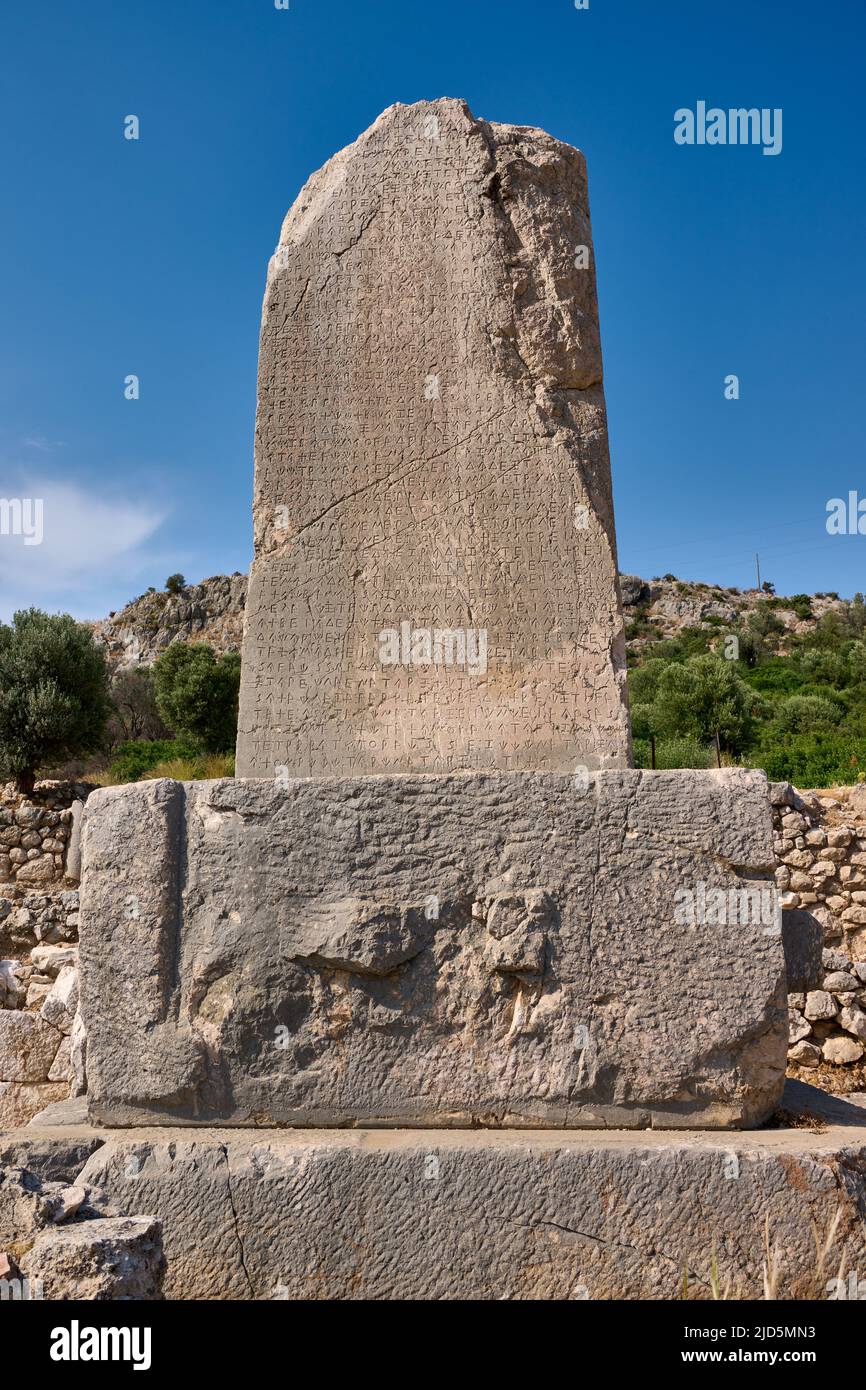 Xanthos stele hi-res stock photography and images - Alamy