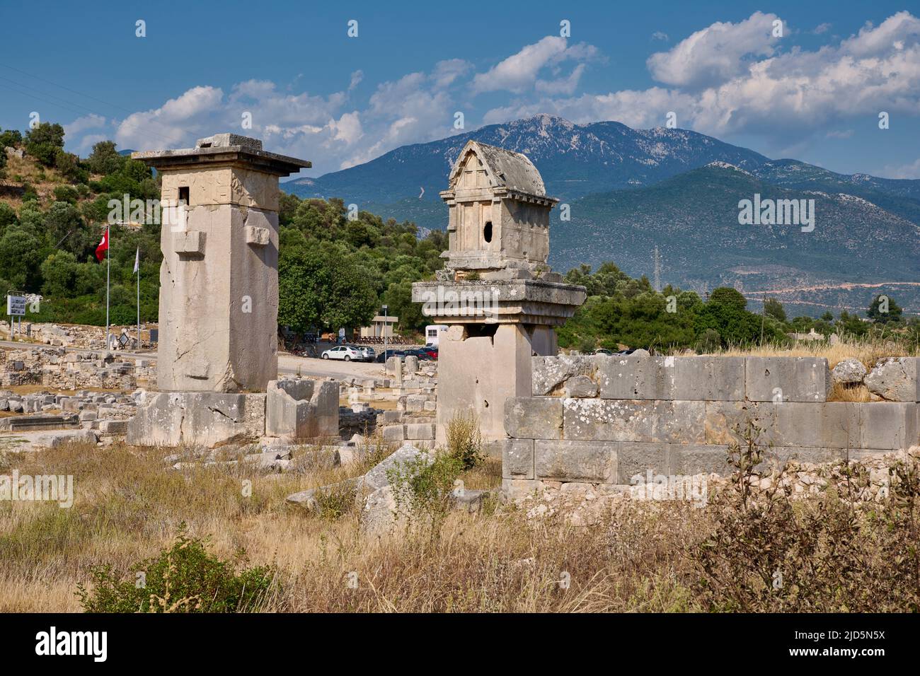 Harpy tomb and lycian sarcophagus hi-res stock photography and images ...