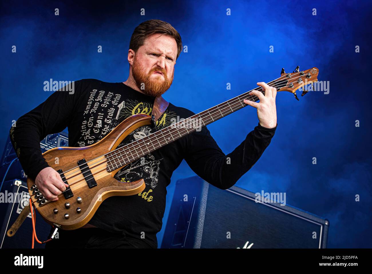 Copenhagen, Denmark. 17th, June 2022. The British metal band Urne ...