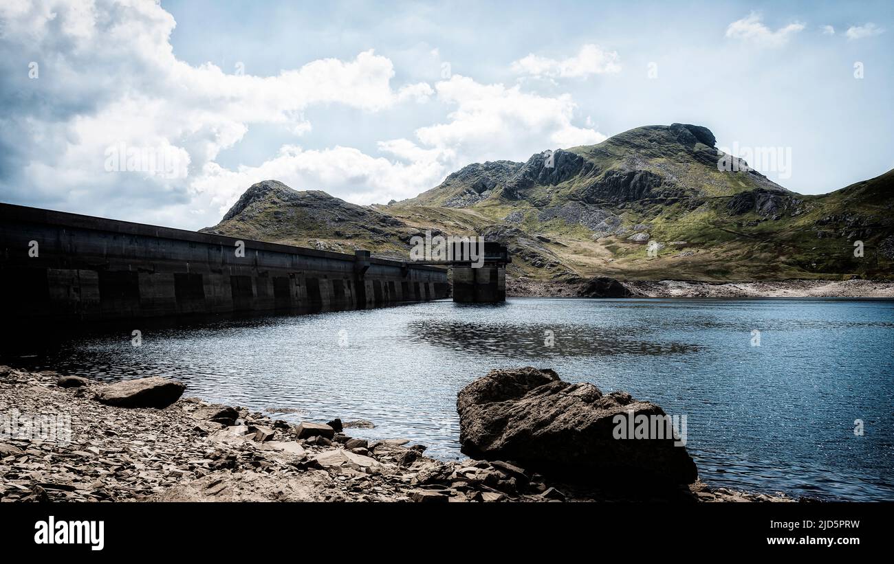 Stwlan dam North Wales Stock Photo - Alamy
