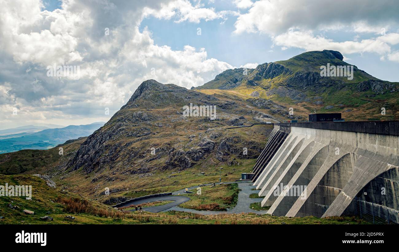 Stwlan dam North Wales Stock Photo - Alamy