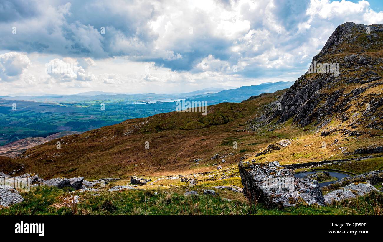 Stwlan dam North Wales Stock Photo - Alamy
