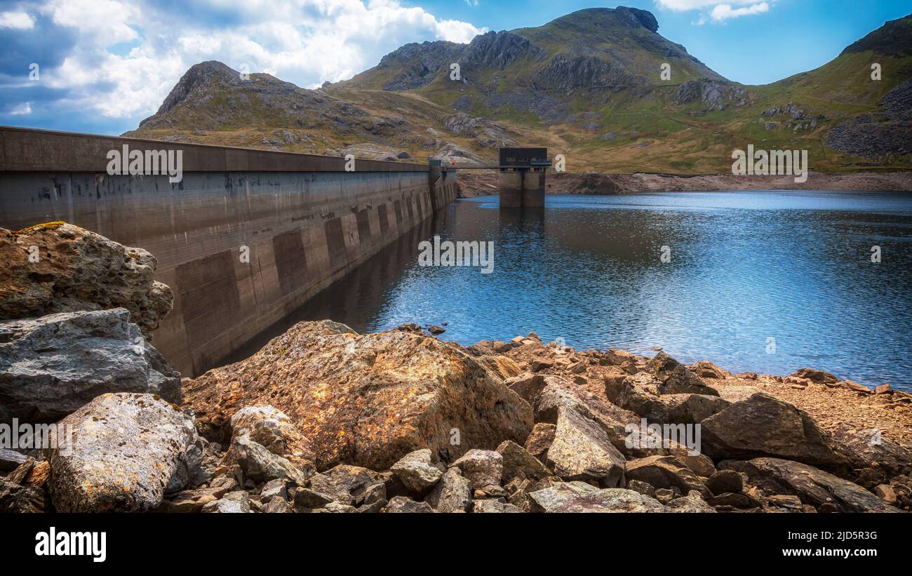Stwlan dam North Wales Stock Photo - Alamy