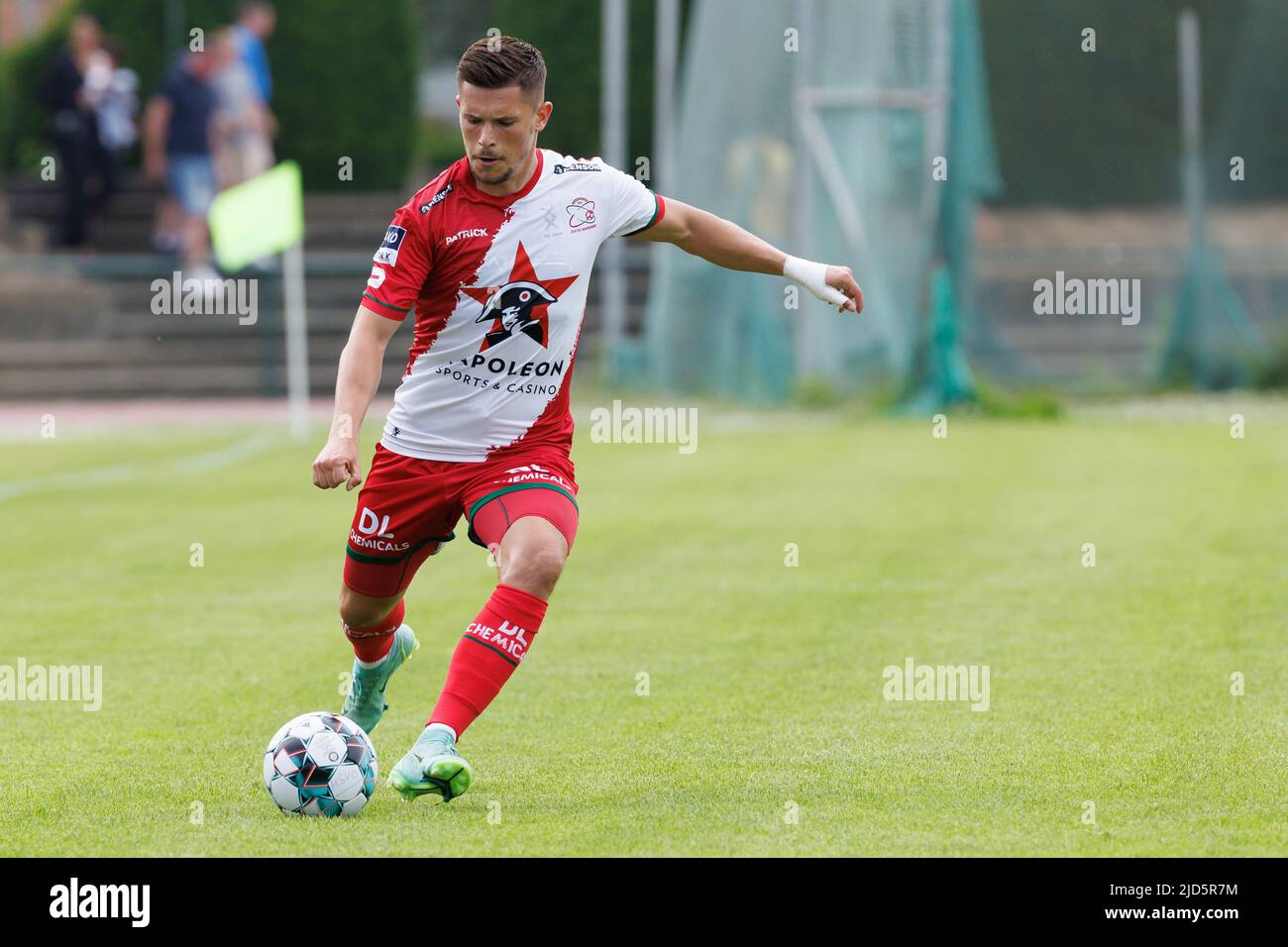 Essevee's Alessandro Ciranni pictured in action during a friendly game ...