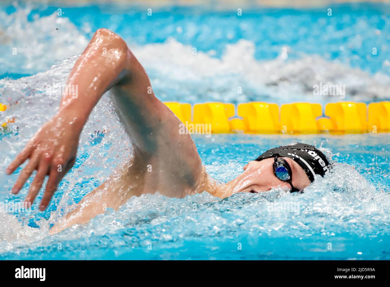 BUDAPEST, HUNGARY - JUNE 18: Lukas Martens of Germany competes in the ...