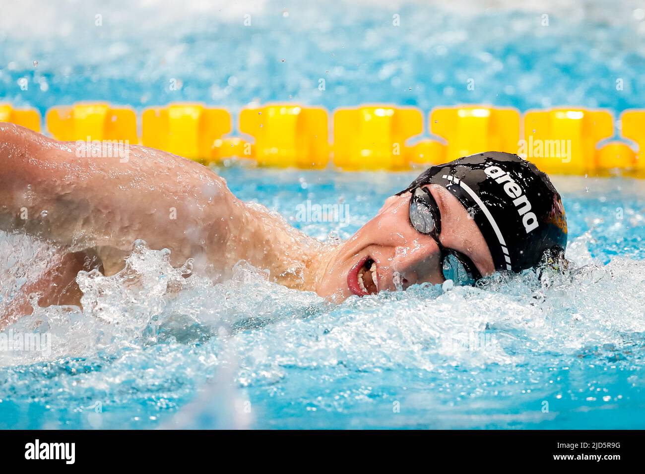BUDAPEST, HUNGARY - JUNE 18: Lukas Martens of Germany competes in the ...