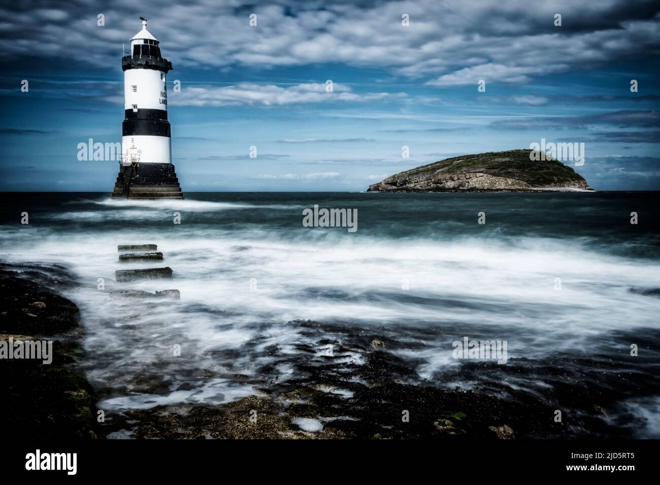 Penmon Point Anglesey North Wales Stock Photo - Alamy