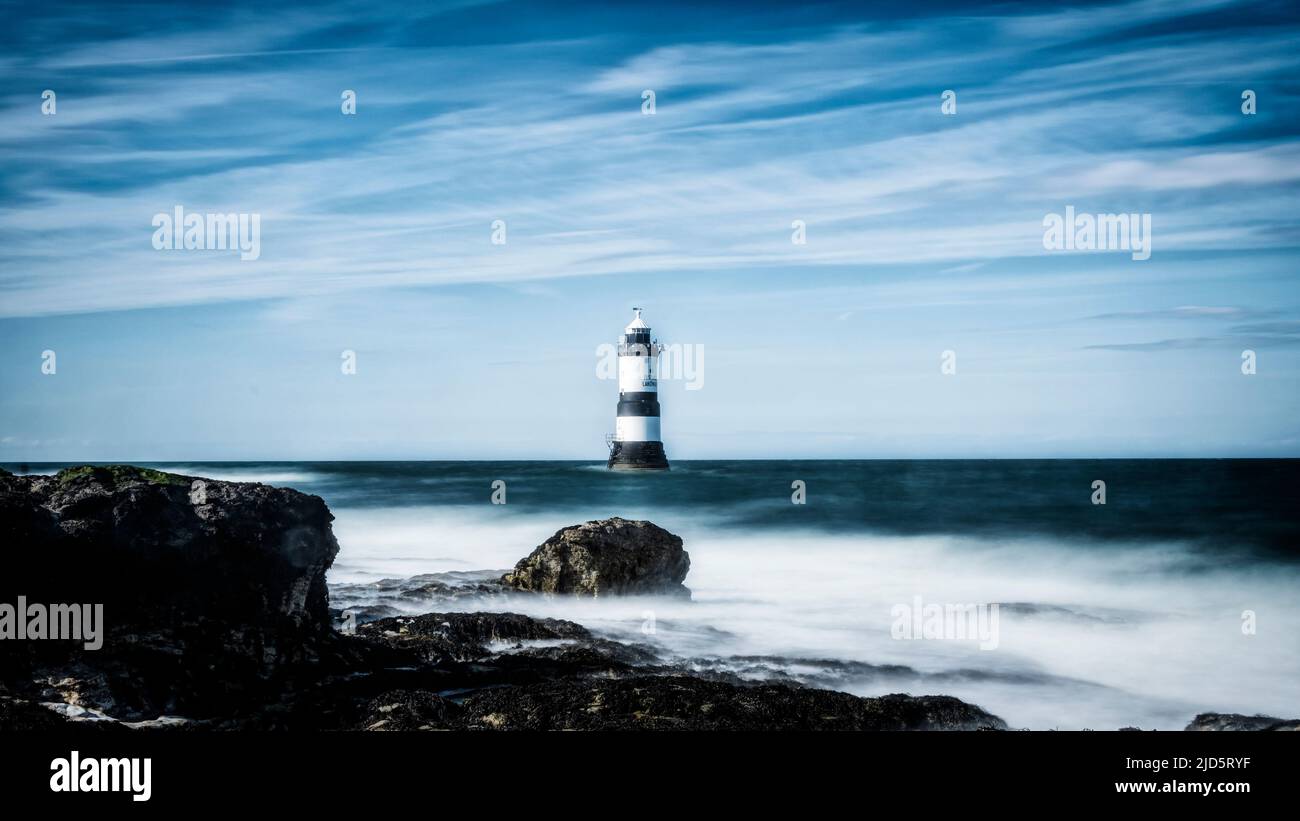 Penmon Point Anglesey North Wales Stock Photo - Alamy