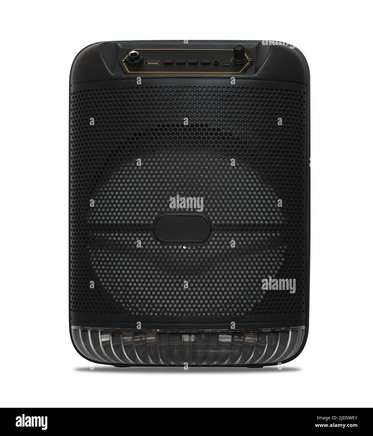 speaker, sound system for listening to music on a white background ...