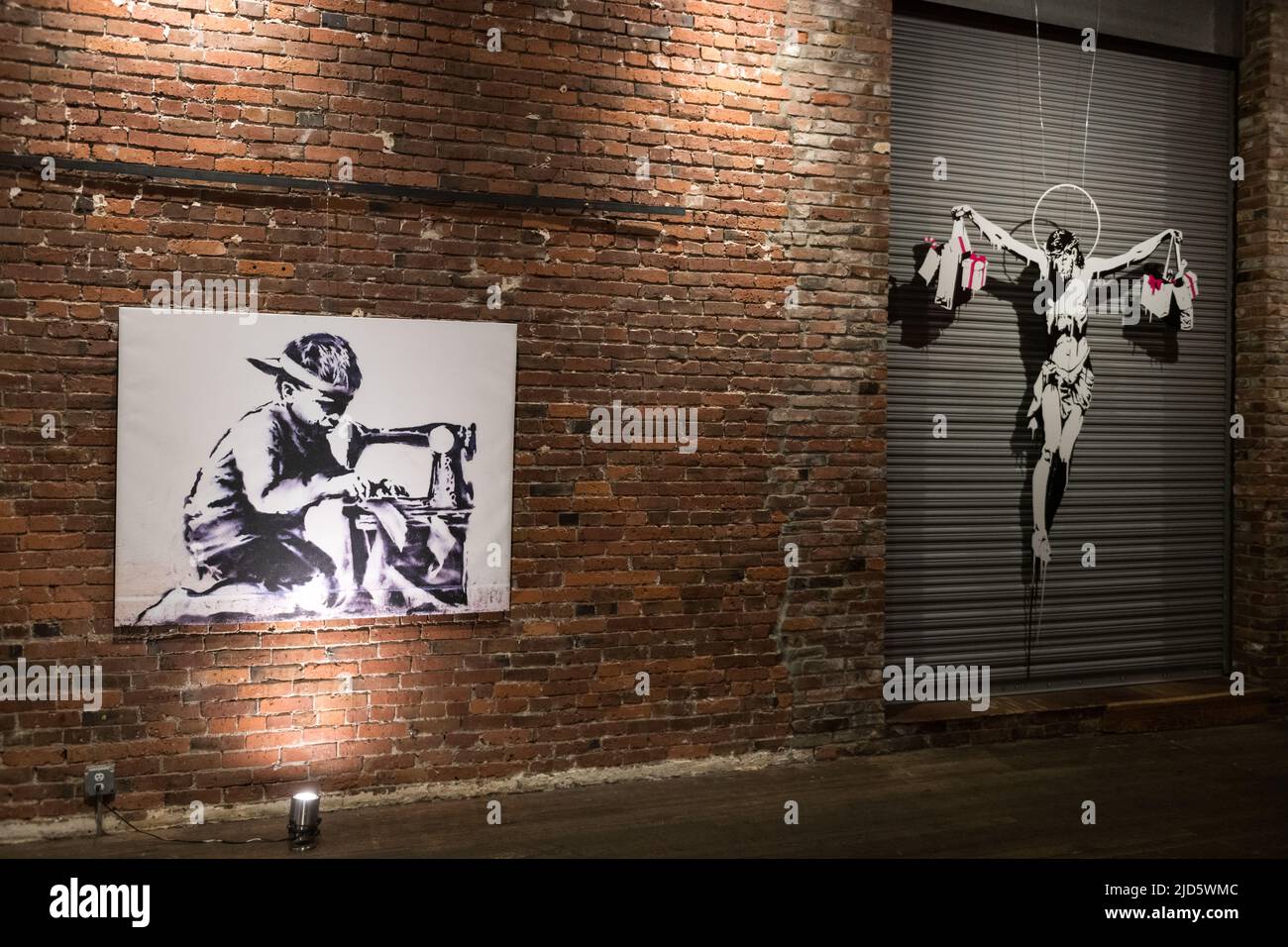 Seattle, USA. 8 Jun, 2022. BanksyLand Unauthorized and Unmasked ...