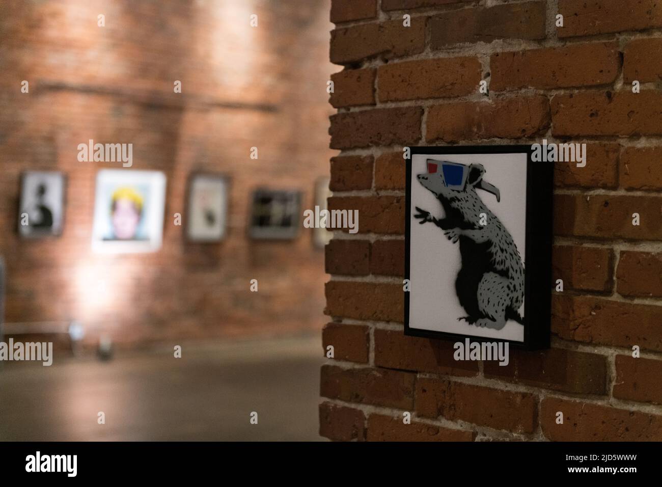 Seattle, USA. 8 Jun, 2022. BanksyLand Unauthorized and Unmasked ...