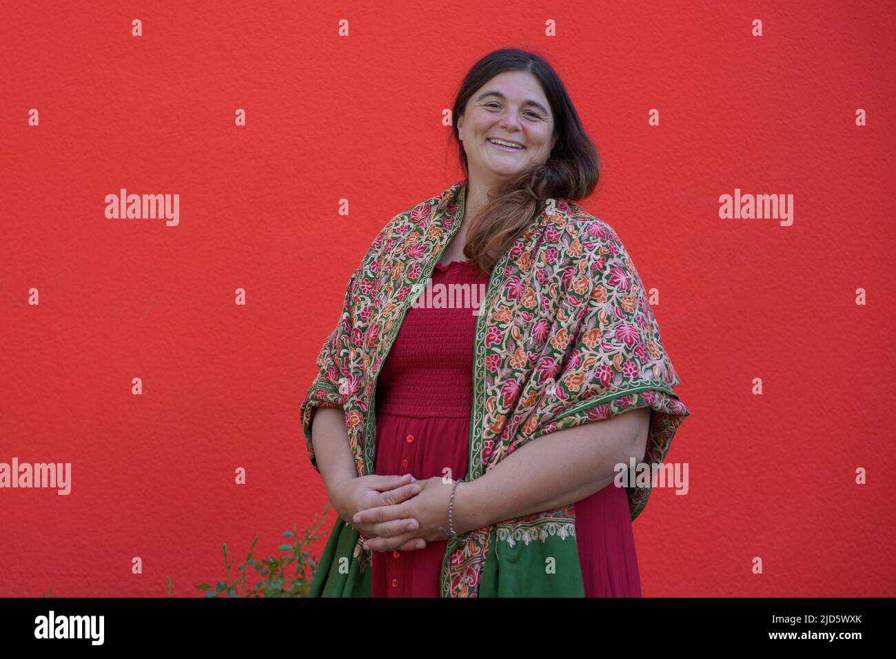 Photographer Alea Horst before her exhibition opening at Bosco ...