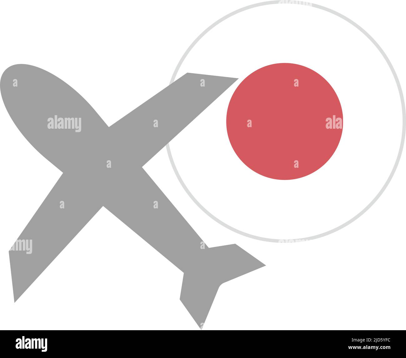 Air japan plane Stock Vector Images - Alamy