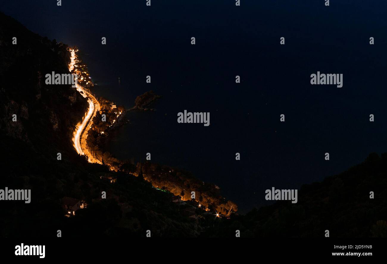 Grande corniche road hi-res stock photography and images - Alamy