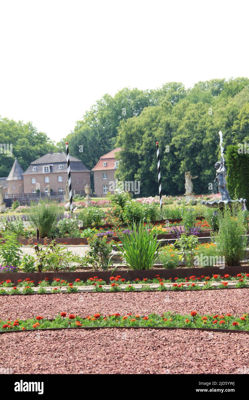 Castle Anholt in Anholt, Germany Stock Photo - Alamy