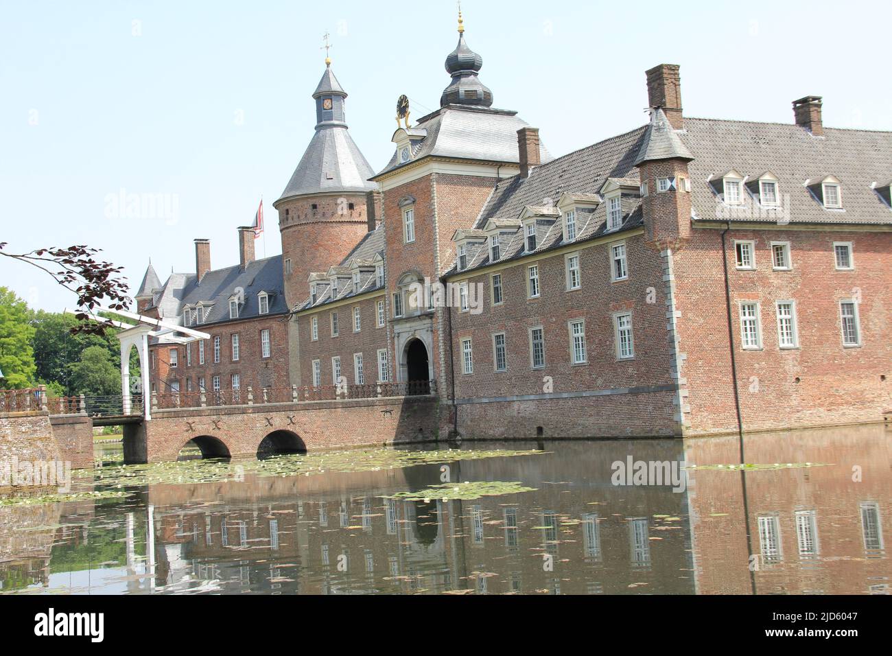 Castle Anholt in Germany Stock Photo - Alamy