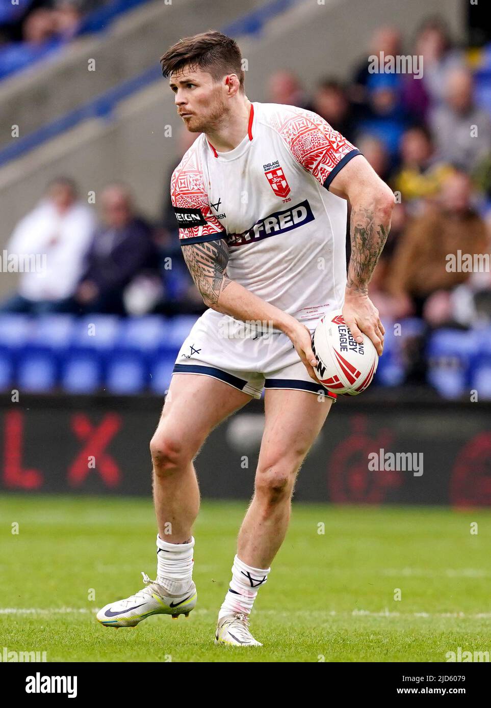 EnglandÕs John Bateman during the Mid-Season International match at the ...