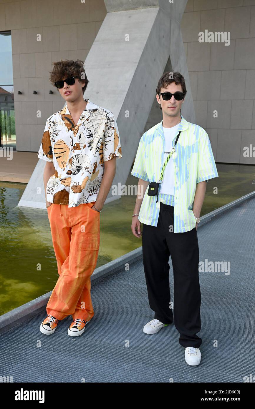 Milan, Italy. 18th June 2022. Ryan Prevedel , Mattia Stanga Milan ...