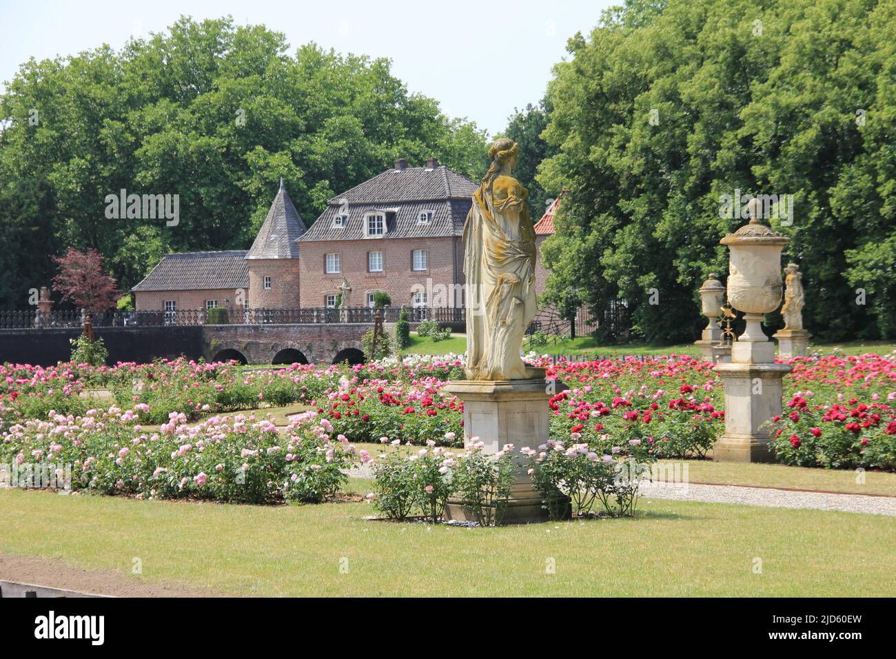 Castle Anholt in Germany Stock Photo - Alamy