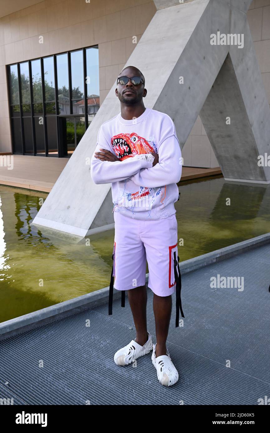 Milan, Italy. 18th June 2022. Emmanuel Lawal Milan Fashion Week - Men S ...