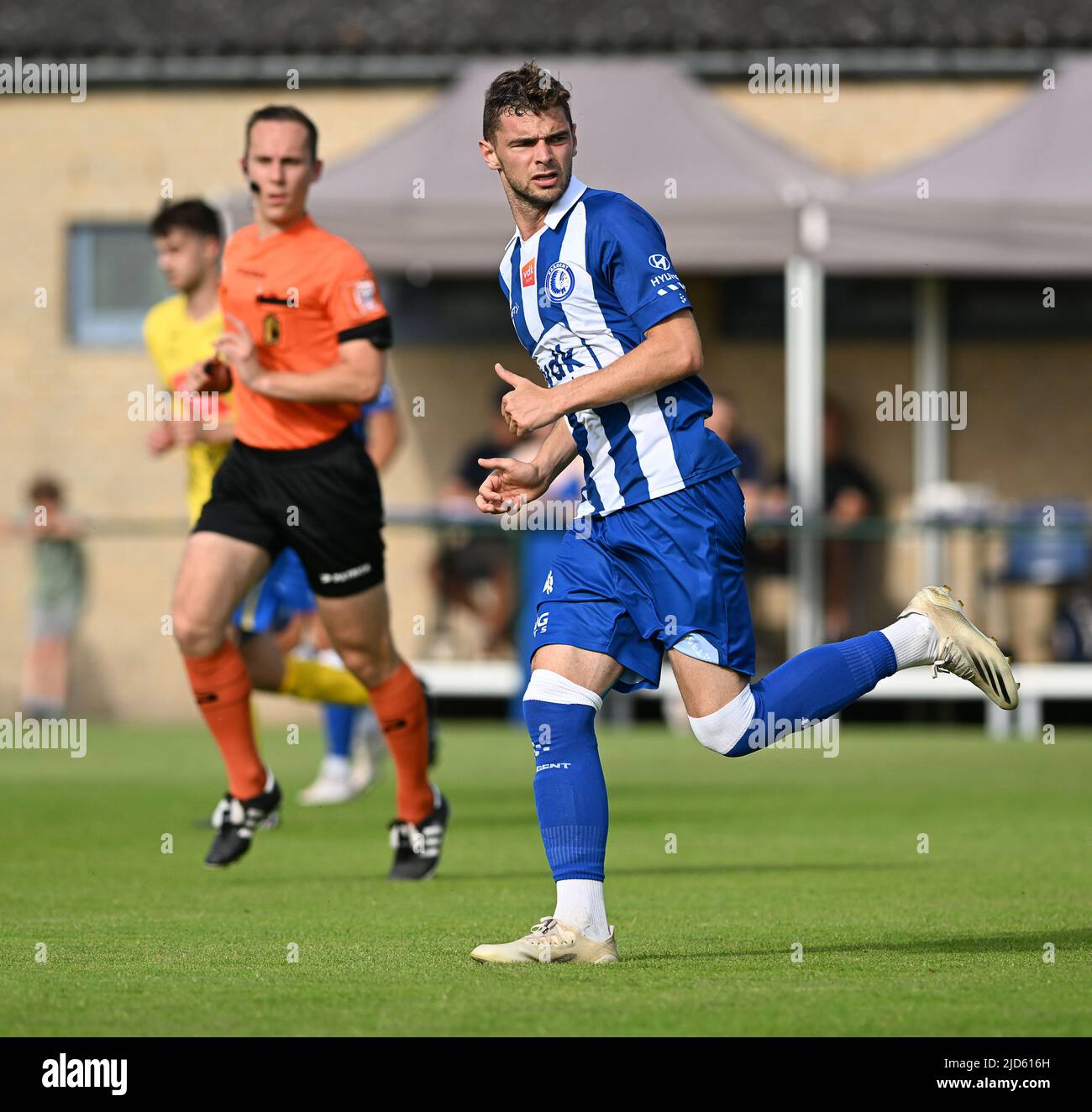 Gent's Hugo Cuypers pictured in action during a friendly game between ...